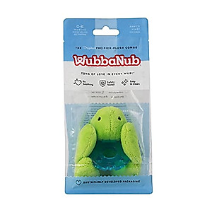 WubbaNub Infant Pacifier - Turtle