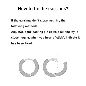 Dreamboat Simple Black Earrings for Women Wave Earrings Aretes De Hombre Black Hoop Earrings Men Huggie Earrings Cubic Zirconia Earrings 925 Sterling Silver Hypoallergenic Earrings Black Jewelry