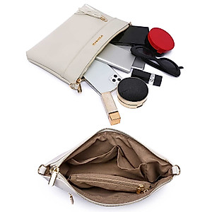 AMELIE GALANTI women's Small crossbody Handbags Shoulder Bag，Fashion Tassel design and Shoulder Strap Adjustable