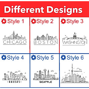 Chicago Skyline Cutting Board, Custom Housewarming Gift, Personalized Cutting Board, Wedding Gift for Couples, Wooden Bamboo Board with 6 Different Styles