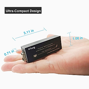 Gigabit Fiber Media Converter SFP to RJ45,10/100/1000Base-Tx to 1000Base-SX(Multimode SFP SX Transceiver Included) up to 550m