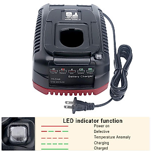 Elefly 19.2 Volt C3 Battery Charger 140152004 Compatible with Craftsman 19.2 Volt Lithium & Ni-Cad Battery 315.PP2010 315.PP2011 315.PP2030 11375 11376 130279005