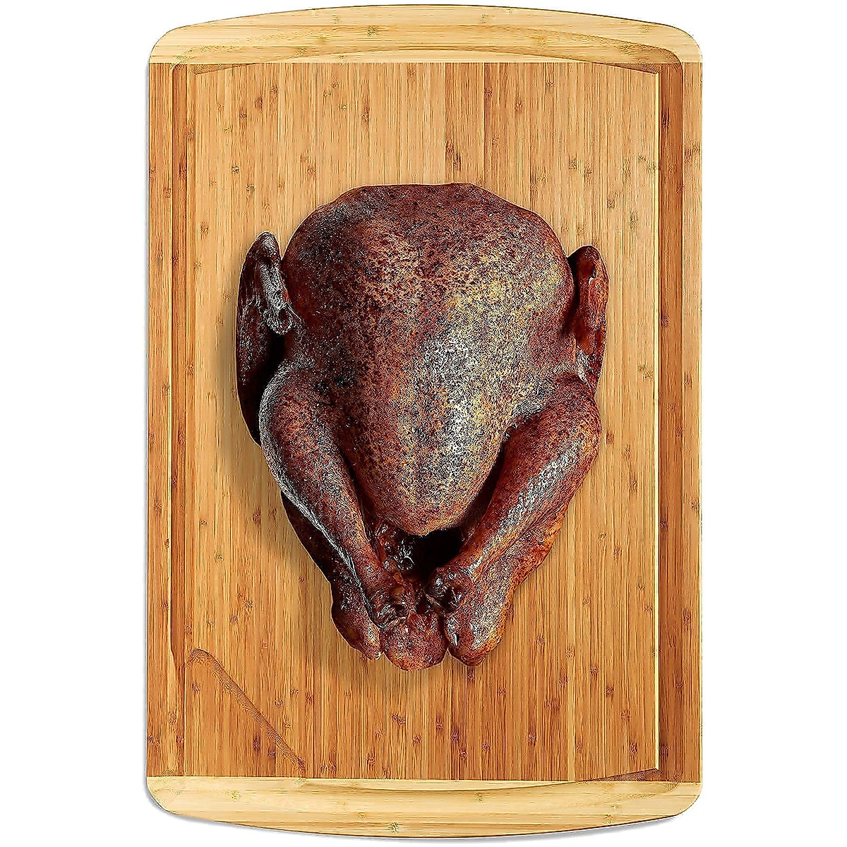 XXXL Bamboo Cutting Board and Food Grade Oil Spray by Greener Chef