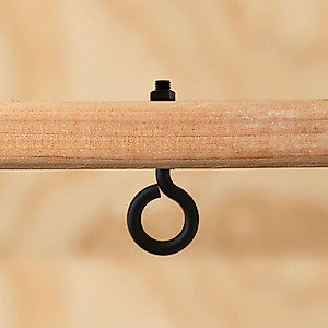 National Hardware N820-105 Eye Bolt, 3/8" × 4", Storm Shine Finish