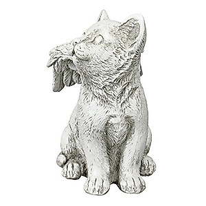Design Toscano Loving Friend, Memorial Pet Cat Statue: Medium