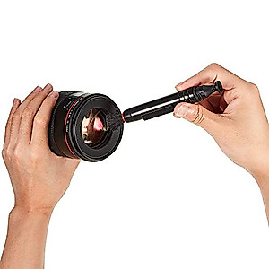 3 Pieces Multifunction Lens Cleaning Pen Brush, Lens Brush Camera Screen Cleaning Pen for Camera, SLR, Telescope, Magnifying Glass, Phone