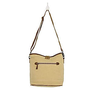 Myra Bag Entice Shoulder Bag Upcycled Canvas, Rug & Leather S-2642