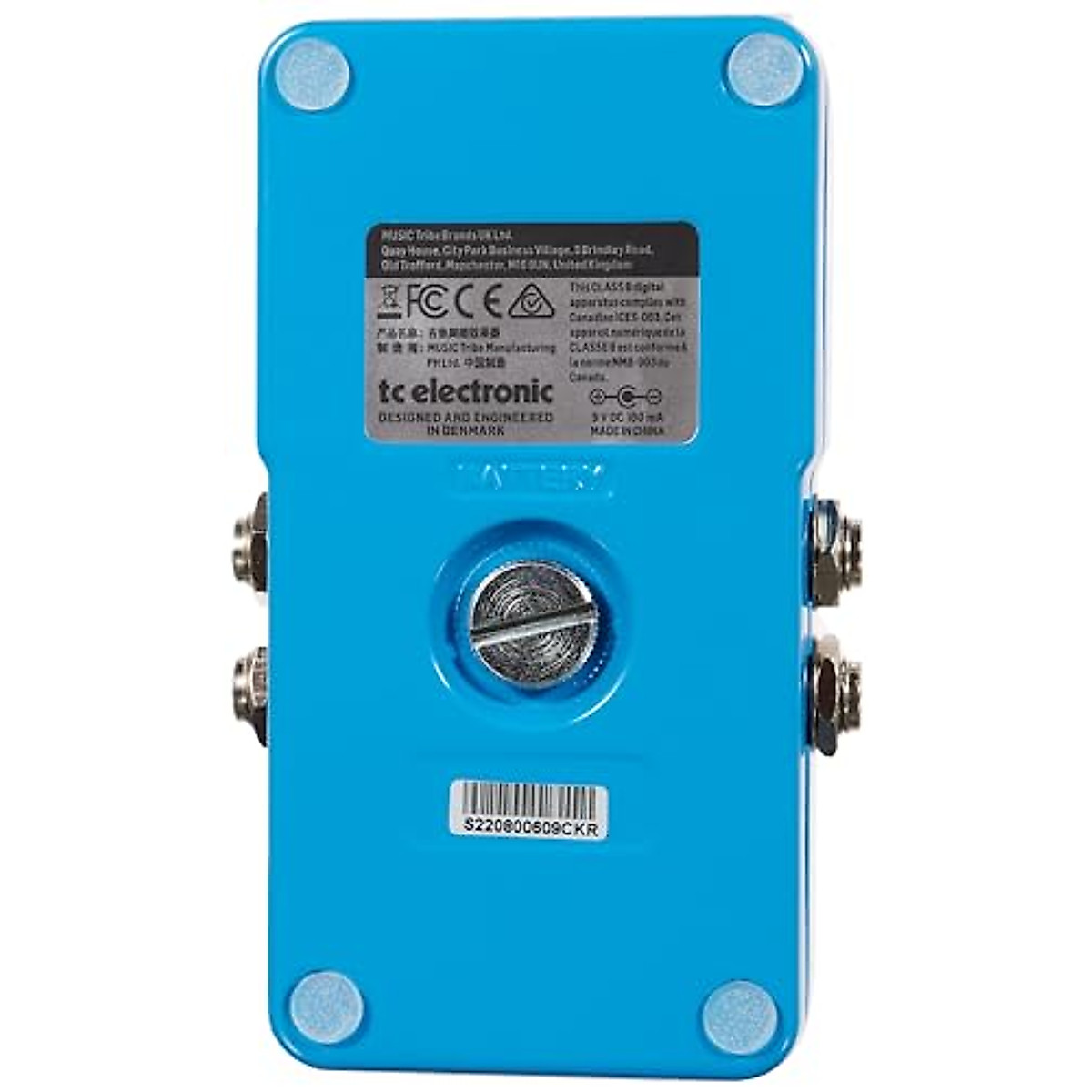 TC Electronic FLASHBACK 2 DELAY Legendary Delay Pedal with Groundbreaking MASH Footswitch, Crystal Delay Effect and Built-In TonePrint Technology, Blue