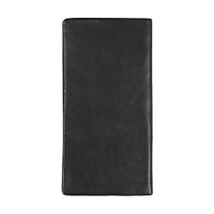 TRENDSLOCKER Executive Leather Wallet Purse Unisex RFID Protection Bifold Wallet (Black/Tan)