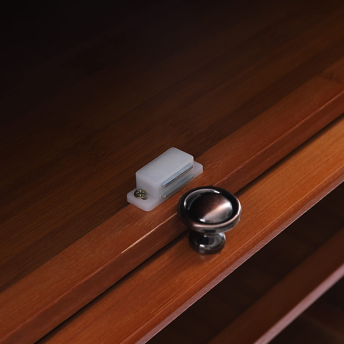 RIQUIPAI 10 Tier Shoe Storage Rack, Tall Bamboo Shoe Cabinet with Concealed Sliding Door & Raised Legs, Freestanding Shoe Rack for Living Room, Bedroom, Apartment, Entryway