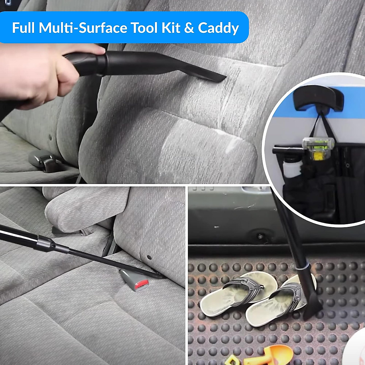 Prolux Professional Shop White Wall Mounted Garage Vac, Wet Dry Pick Up