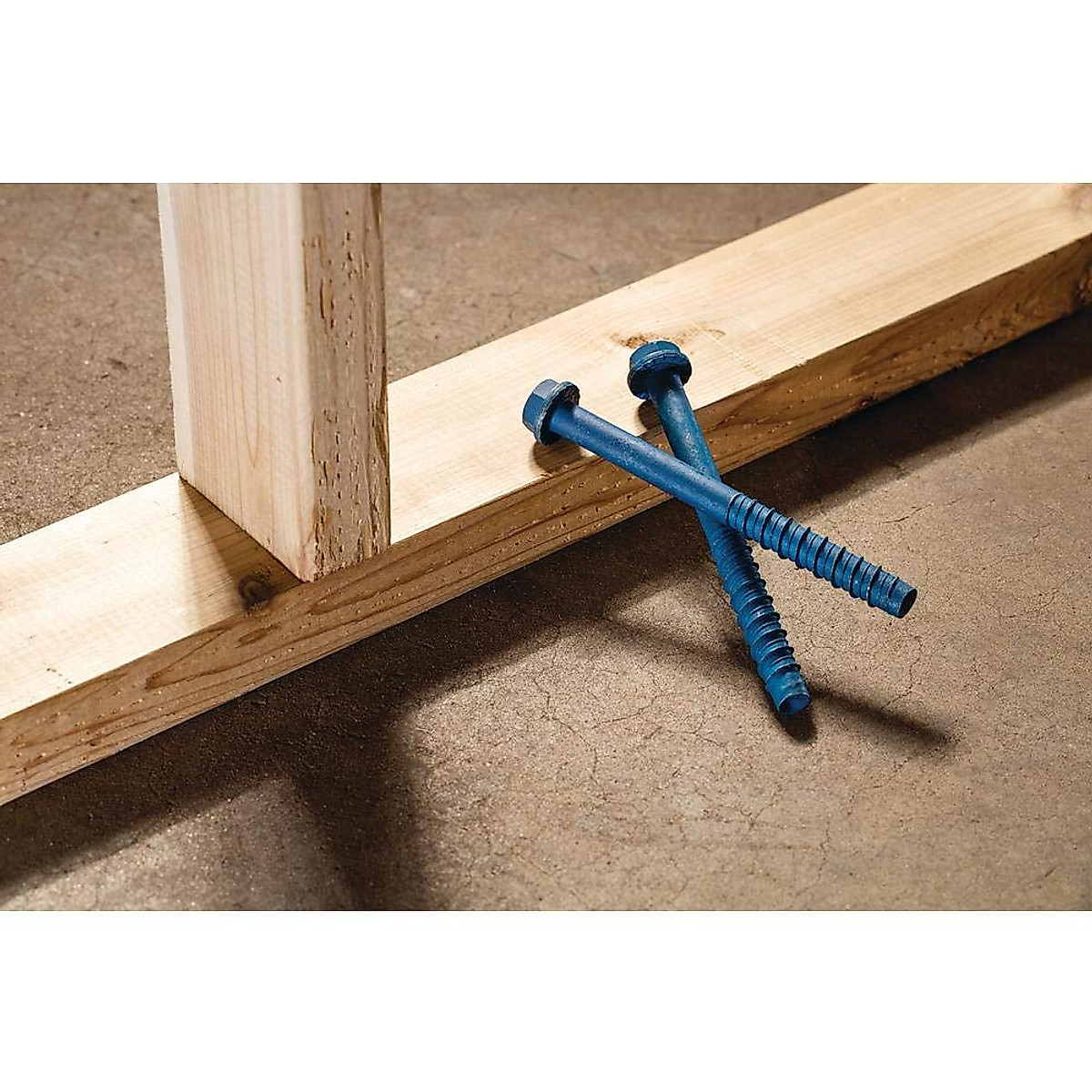 GRK 11420 Tapcon Concrete Screw Anchors 1/2" by 4", (10per Pack)