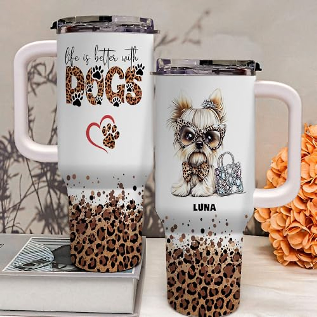 Personalized Dog Tumber with West Highland White Terrier Dog’s Name – Custom Cup for Dog Moms, Ideal Gift for Women, Girlfriend, Best Friend, Christmas Gifts 0irOTk