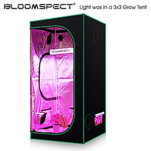 BLOOMSPECT Upgraded 1000W LED Grow Lights with Veg & RED & Bloom 3 Modes, Daisy Chain, Double Chips Full Spectrum Plant Grow Light for Indoor Plants Veg and Flower (100pcs 10 Watt LEDs)