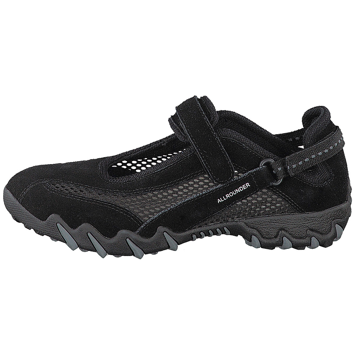 Allrounder by Mephisto Women's NIRO Sneaker, Black, 11