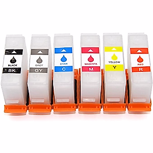 INKXPRO 312XL 6 X100ml Sublimation Ink Refill Cartridge Set No Chip Sublimation for EPS0N XP-15000 15010 Printer