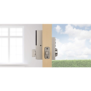 Kwikset 99140-021 914CNT ZW500 26 SMT CP Smart Lock, Contemporary Polished Chrome