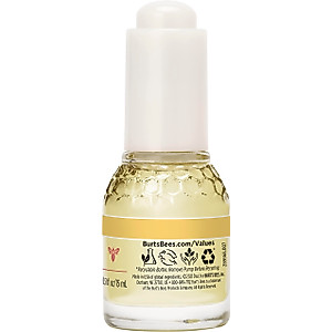 Burt's Bees Glow Booster Face Serum with Antioxidant-Rich Oils for Normal and Combination Skin, 0.51 Fluid Ounces