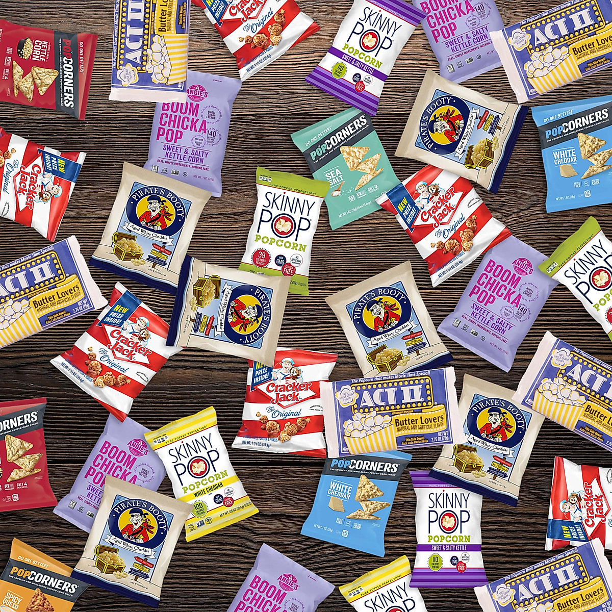 Popcorn Variety Pack and Popcorn Snack Pack (35 Count)