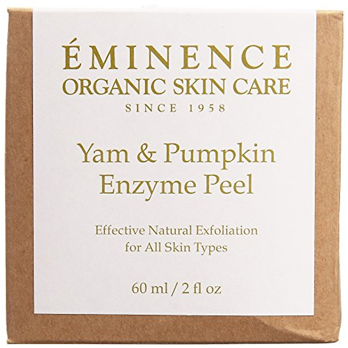 Eminence Yam and Pumpkin Enzyme Peel Ounce, Brown, 2 Fl Oz