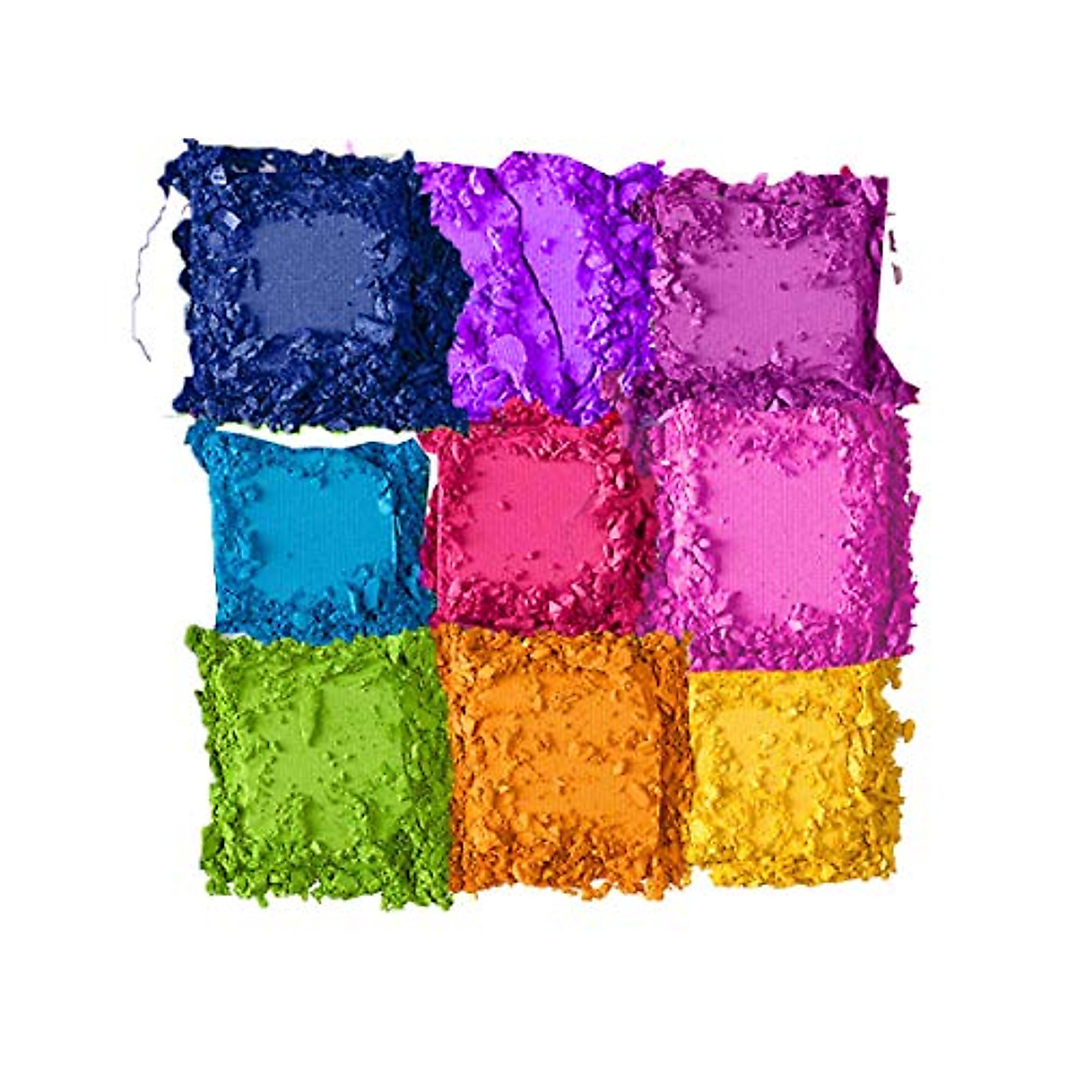 Highly Pigmented Eyeshadow Palette,YMH BEAUTE 9 Color Bright Eye Makeup Palette Colorful Matte Eye Shadow Palettes Long Lasting Waterproof Cruelty-free, Rainbow