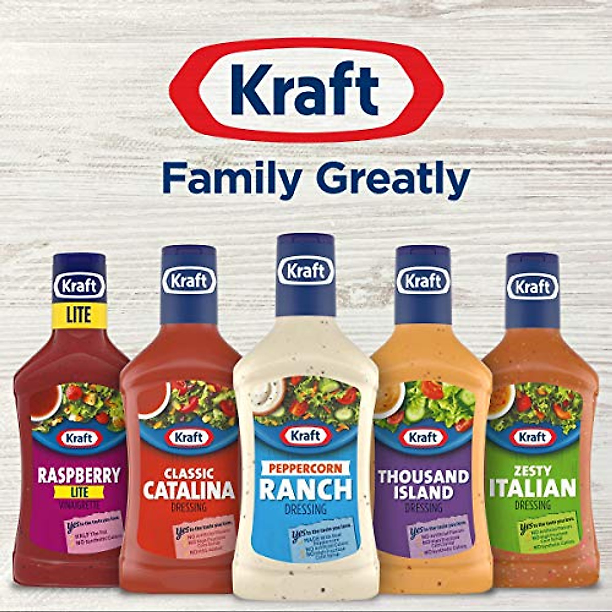 Kraft Peppercorn Ranch Salad Dressing (16 fl oz Bottle)