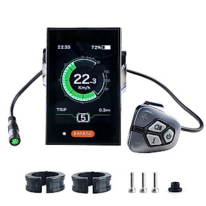 Control Unit Replacement Display Backup for BBSHD BBS02B BBS01B Mid-Drive Motor Kit Computer C961 800S 500C 750C 850C P860ML DPC18 Touch Screen T1(Com.Protocol UART)