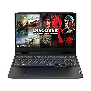 Lenovo 15ARH7, Ideapad Gaming 3 15.6" FHD Gaming Laptop 120Hz AMD Ryzen 7-7735HS 16GB RAM 512GB SSD NVIDIA GeForce RTX 4050 Windows 11 Onyx Grey