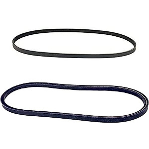 Gpartsden 579932MA & 585416 Belt Set Replaces for Craftsman Murry 585416MA 579932 420673 Snow Blower MTD 754-0275, 954-0275, 954-0282