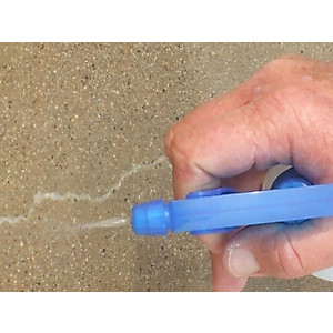 Magic Crack Filler 2LB Concrete Slab Gray, for Filling in Concrete Cracks on Driveways, Walkways and Patios. Installs Easily Dry Granular No Mess and DIY (Gray, 1)