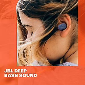 JBL Tune Buds - True wireless Noise Cancelling earbuds, JBL Pure Bass Sound, Bluetooth 5.3, 4-Mic technology for Crisp, Clear Calls, Up to 48 hours of battery life, Water and dust resistant (Blue)
