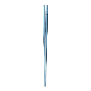 Snow Peak Titanium Chopsticks - Essential & Durable Camping Cutlery - Titanium Chopsticks with Carry Case for Convenient Storage & Packing - Utensils for Camping, HIking & Home - Blue