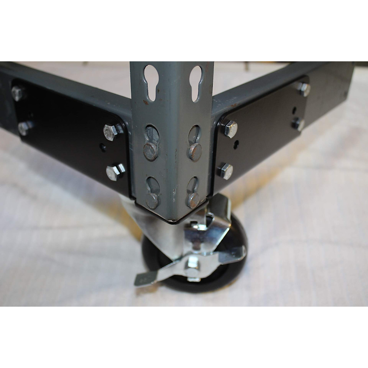 Stanly 4pc - Boltless Rack Mobility Kit with Casters