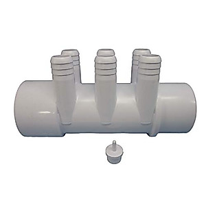 Manifold Hot Tub Spa Part 2" Street x 2" Slip x (6) 3/4" Water How to Video