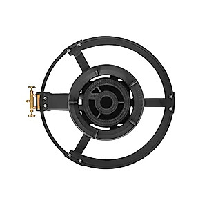 Concord 30" Powder Coated Steel Comal Stand with Stainless Steel Comal and Roadster Single Propane Burner. Great for Discada, Tacos, Street Vendor, Etc.…