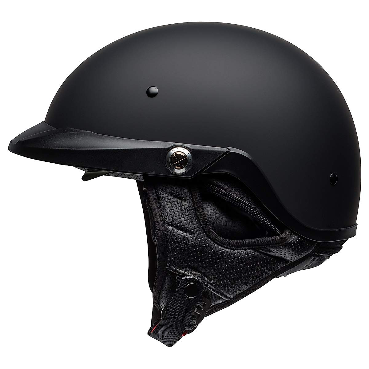 Bell Pit Boss Open-Face Motorcycle Helmet (Solid Matte Black, XXX-Large)