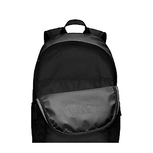 NIKE Heritage Backpack 2.0, Black/Black/White, Misc