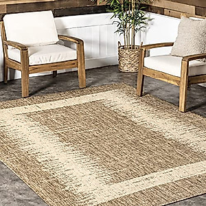 nuLOOM Tami Transitional Square Indoor/Outdoor Area Rug, 2' x 3', Beige