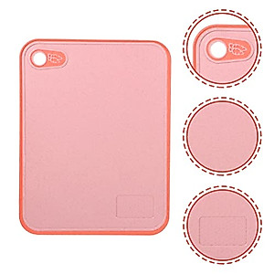 Hemoton Wheat Straw Cutting Board Fruit Vegetable Chopping Cutting Board with Double-sided