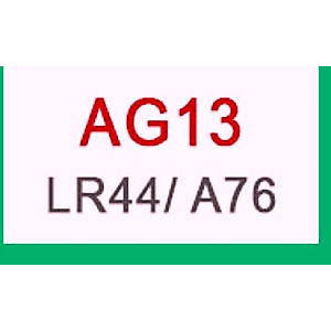 Eunicell 20 Batteries Blister Pack AG13, G13, SR44, LR44, A76, V13GA, PX76A, 357