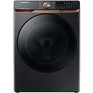 Samsung 27 in. 5.8 cu. ft. Black Stainless Steel Front Load Washer with Super Speed Wash and Steam