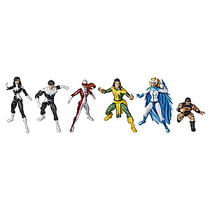 Marvel Classic Hasbro Legends Series Toys 6" Collectible Action 6 Pack Alpha Flight 6 Pack, 6 Figures with Premium Design, for Kids Ages 4 & Up (Amazon Exclusive)