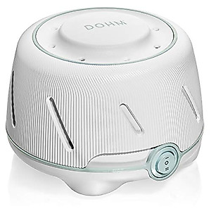 Marpac Yogasleep Dohm, The Original White Noise Machine Soothing Natural Sound from a Real Fan Noise Cancelling Sleep Therapy, Office Privacy, Dohm Blue & Go, 2 Piece Set