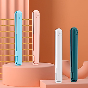 Mini Dual-Purpose Curling Iron,Mini Flat Iron 2 in 1 Mini Flat Iron Curling Iron,Mini Dual Hair Curler USB Rechargeable Small Hair Curler Iron for Short and Long Hair