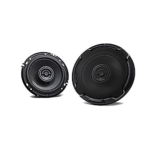 Kenwood KFC-1696PS 6.5 Inch 2 Way Car Speakers with 320 Watts Peak Power (Pair)
