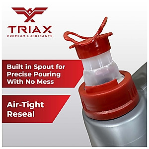 Triax Gear Premium LS 80W-90, GL-5 Limited Slip Ready, Manual Transmissions, Hypoid Gear Systems, Differentials, NATO Military Approved, Widest OEM Specification Range (1 Gallon)