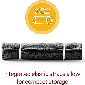 Sunbeam Heating Pad for Back, Neck, and Shoulder Pain Relief with Auto Shut Off, XXL Large 20 x 24", Slate