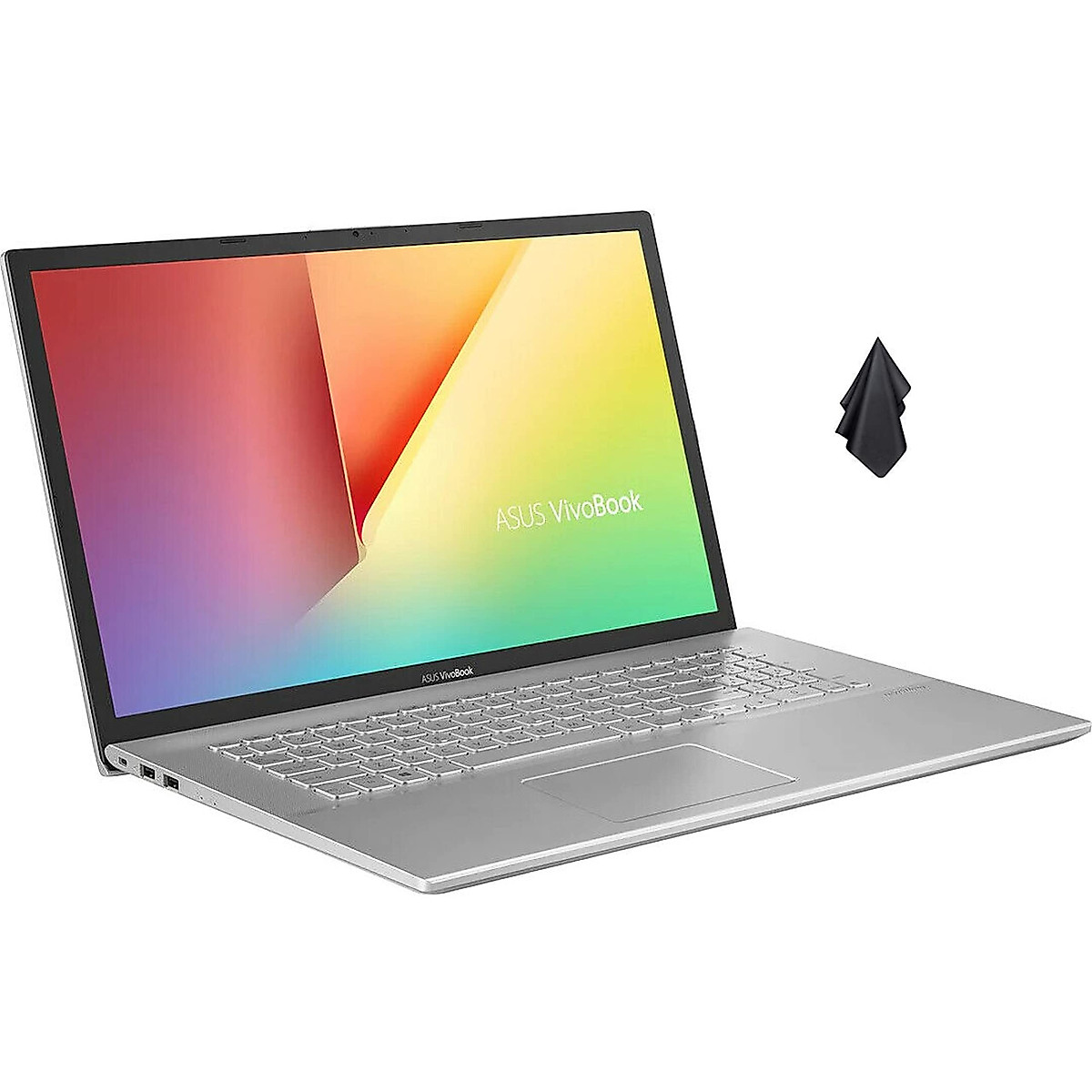 ASUS 2022 VivoBook 17 K712EA Thin and Light Laptop, 17.3” FHD Display, Intel Core i5-1135G7, 16GB DDR4 RAM, 512GB PCIe SSD, Backlit Keyboard, Wireless-AX, HDMI, Windows 10, Silver