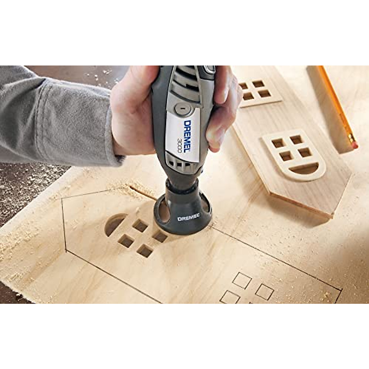 Dremel 3000-2/28 Variable Speed Rotary Tool Kit - 1 Attachments & 28 Accessories - Perfect for Routing, Metal Cutting, Wood Carving, Grinding, Sanding, Polishing, & Engraving