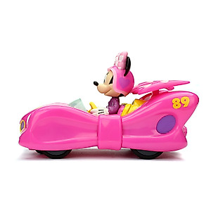Jada Toys Disney Mickey & The Roadster Racers RC/Radio Control Toy Vehicle, Hot Pink